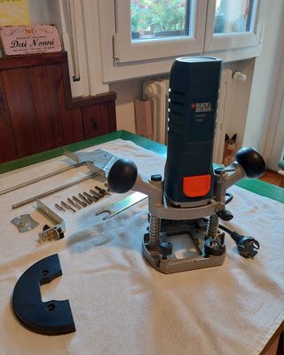 Elettrofresatrice per legno