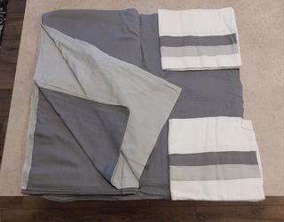 Sacco copripiumino double face