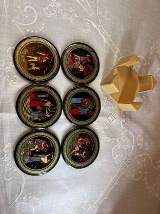 6 Sotto bicchieri mitologia greca