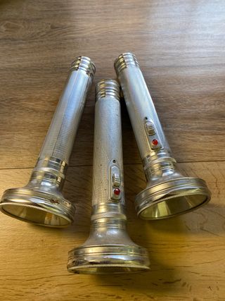 torce a batteria vintage