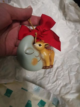 Addobbo cerbiatto con luna Thun