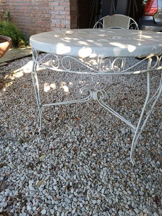 Tavolo ferro battuto