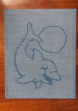 quadro o applicazioni delfino blu