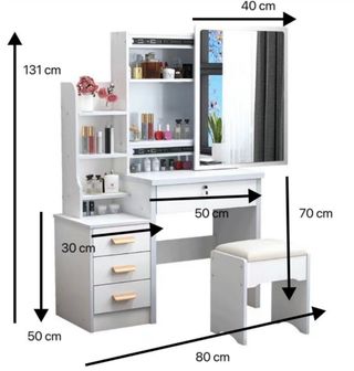 Toeletta completa in legno