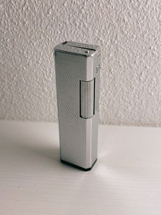 Vintage Coney 8 silver gas lighter 70s