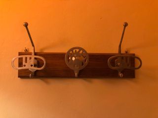 Appendiabiti da muro 3 ganci