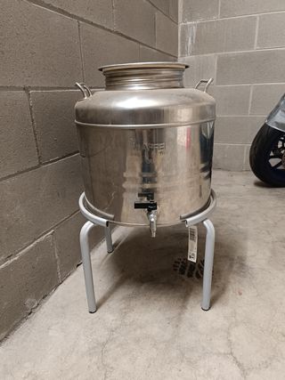 Contenitore per olio 30l inox Maffei