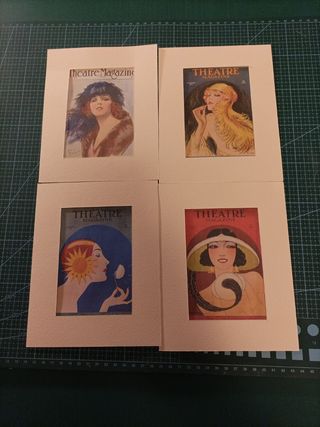 Serie 4 ristampe liberty 15x19