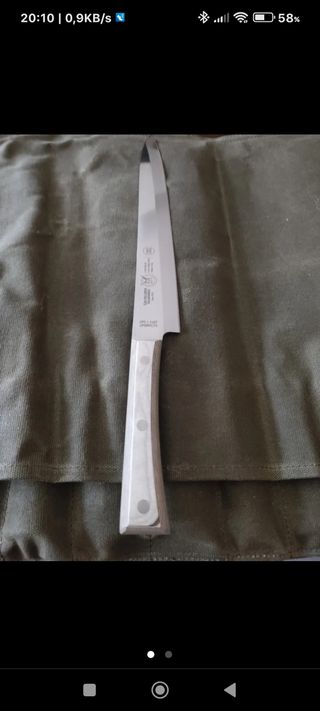 Coltello sashimi Valgobbia paperstone