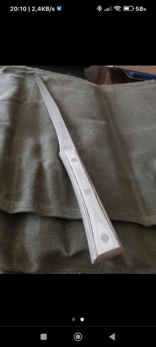 Coltello Salmone Valgobbia paperstone