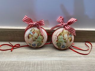 set decorazioni natalizie fatte a mano