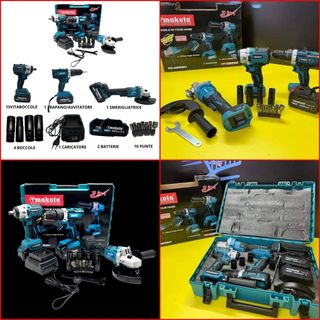 SET 3 IN 1 
COMPRENDE 
1 AVVITATORE A IMPULSI MASS