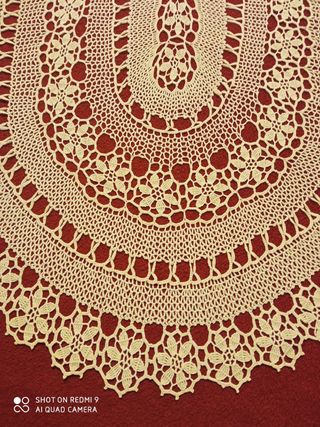 Corsia vintage all’uncinetto anni 70