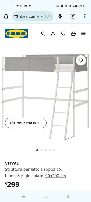 Letto a soppalco