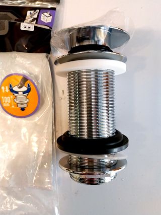 Piletta scarico lavabo clip on