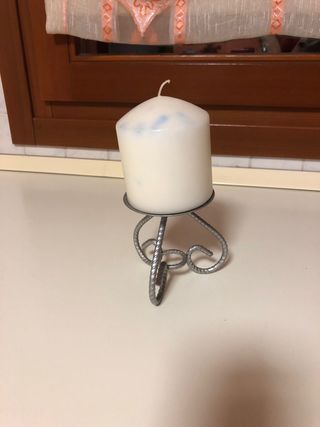 Candela e porta candela