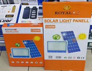 Faro Led 1200W Solare Crepuscolare IP66 Fotovoltai