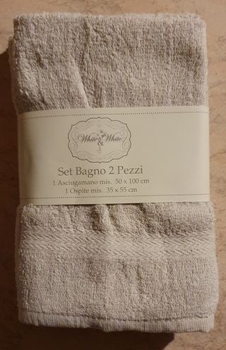 Set asciugamani da 2 pezzi