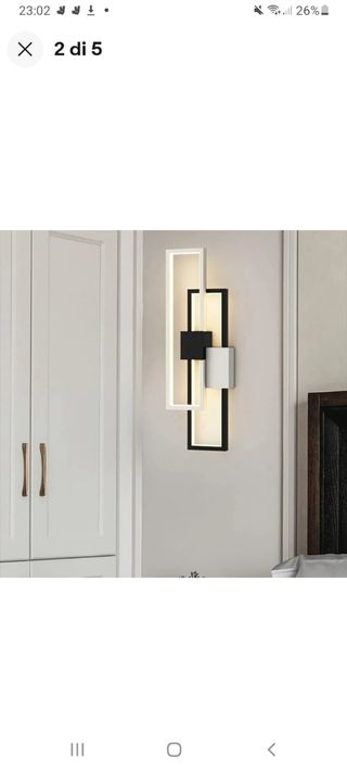 Applique lampada lampada da parete a led