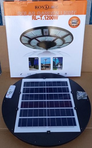 Lampione Stradale Da Esterno Led 1200W Crepuscolar