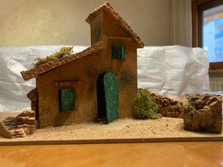 casetta per creare il presepe