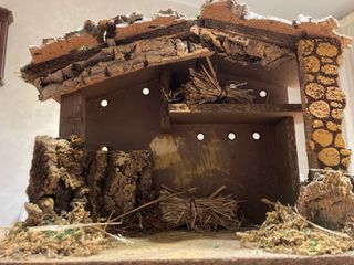 casetta per creare il presepe