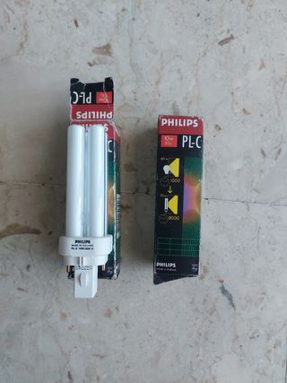 Neon Philips PL-C 10W fluorescente