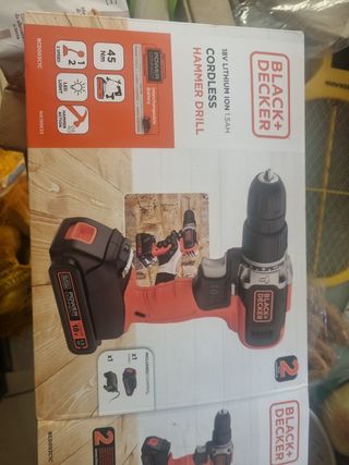Trapano a batteria black and decker