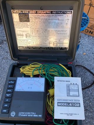 Misuratore di terra kyoritsu mod 4102