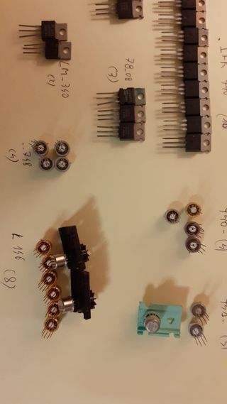 Componenti elettronici nuovi