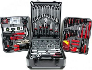 SET CASSETTA ATTREZZI CHIAVI A trolley 399pezzi