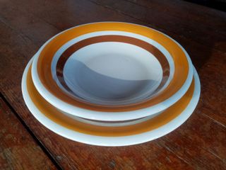 Piatti di ceramica Ternana Otricoli (5 coperti)