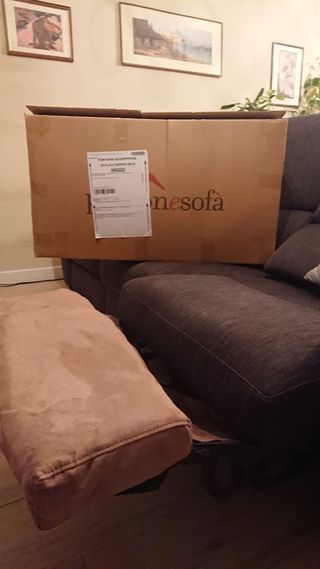 Divano 4 posti doppio motore