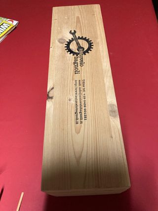 cassetta in legno bottiglia grande