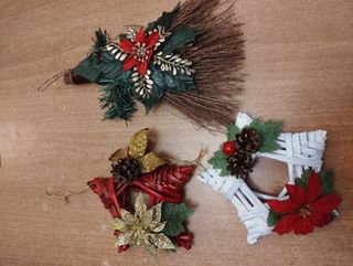 lotto decori natalizi