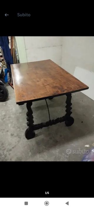 Tavolo fratino spagna '600
