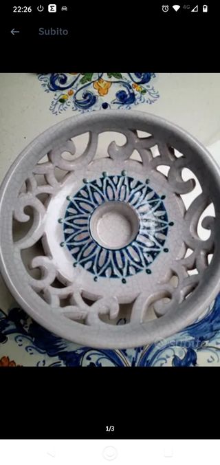 Portacandele fatto a mano