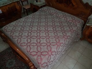 Copriletto matrimoniale all'uncinetto