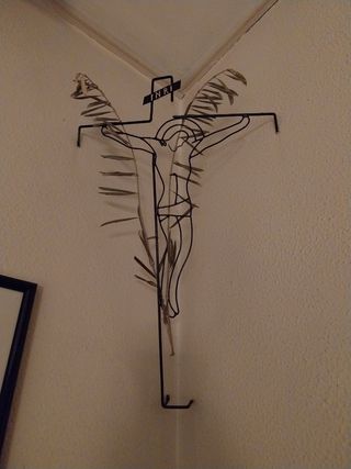 Crocifisso in ferro battuto