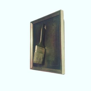 Scultura, pittura, pennello dorato 3D, il pittore usati per 34,97 EUR ...