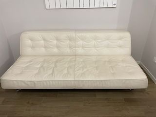Divano letto di design Calligaris in pelle