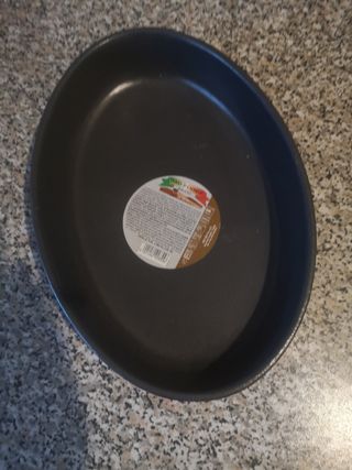 Pirofila ovale in terracotta