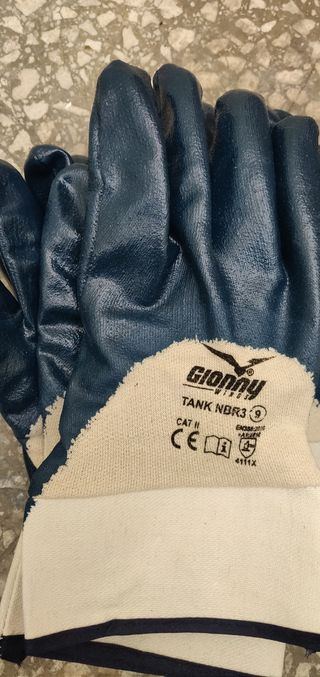 9 paia rimanenti Guanti da Lavoro TAGLIA 9