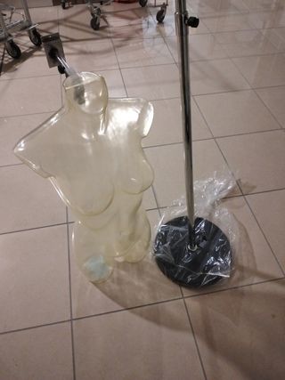 Manichino donna con base