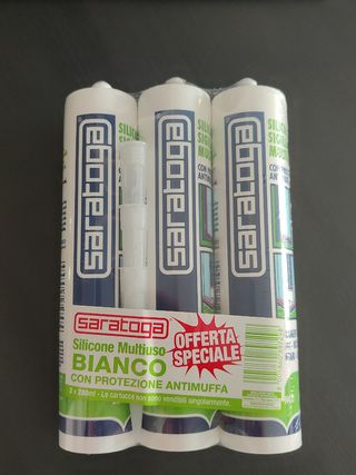 Silicone multiuso bianco