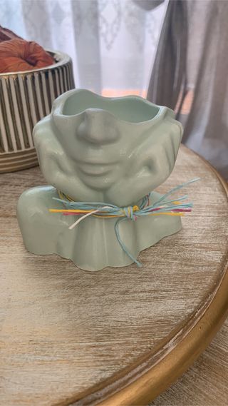 vaso in ceramica viso donna piccolo