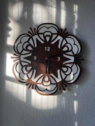 orologio in legno