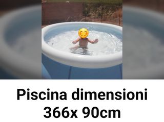 Vendo piscina Bestway 3.66x0.90