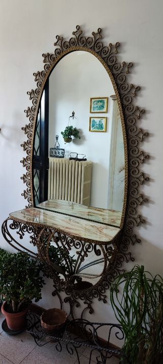 Specchiera ingresso anni '50 P.L.Colli