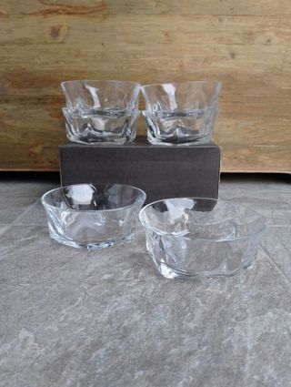 Set 6 ciotoline vetro Made in Italy